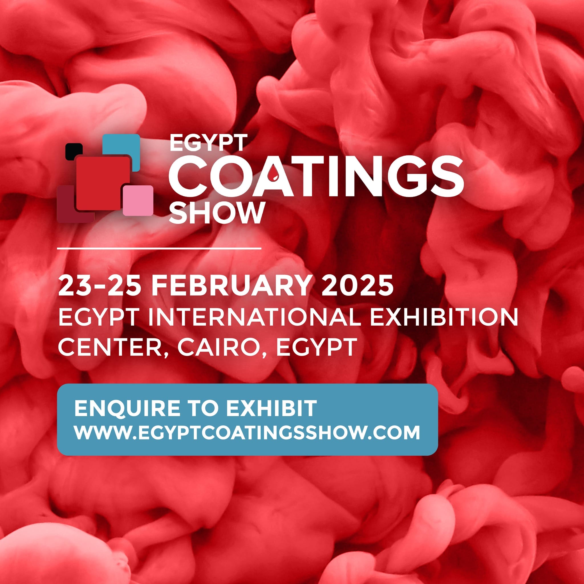 Egypt Coatings Show – 2025 – Build your booth